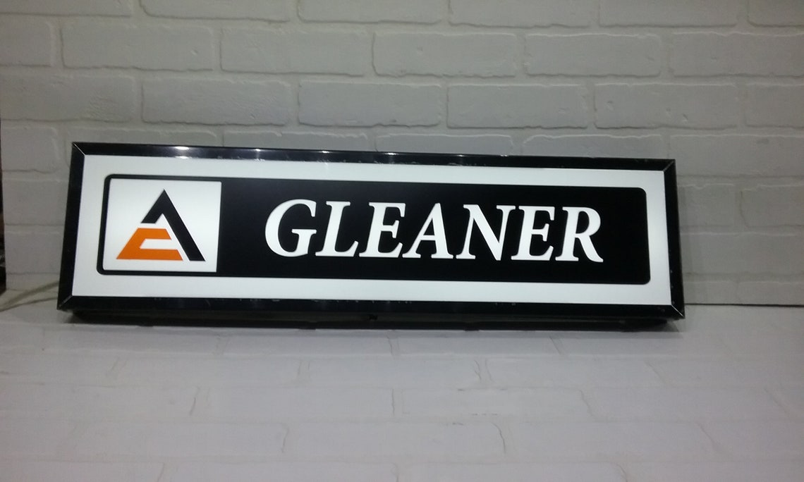 Allis Chalmers Gleaner Combine Lighted Sign 30x8x4 Inch - Etsy