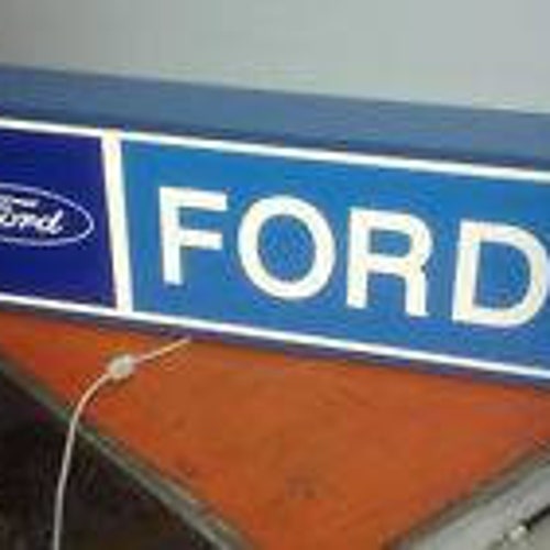 Ford Cars Trucks Light up Sign Lighted Sign 30x10x3 Inch Deep - Etsy