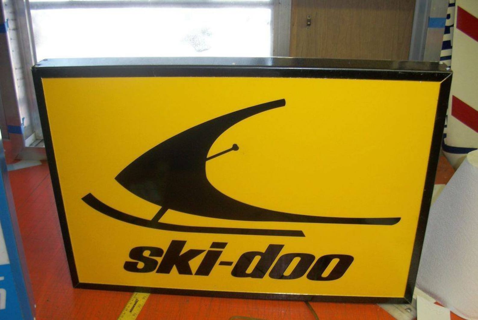 Ski-doo Lighted Sign 23x15x2 Inch Deep - Etsy