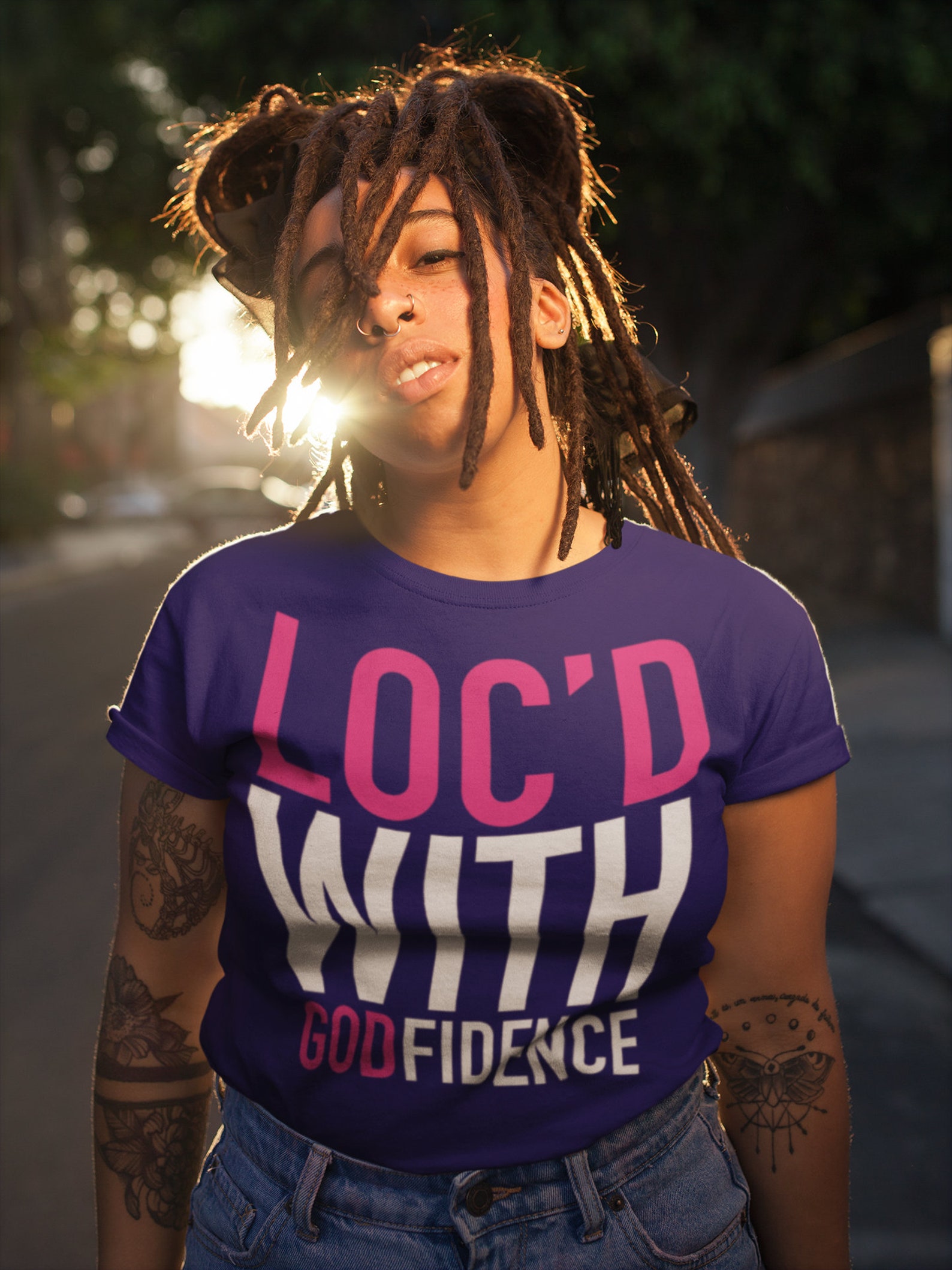 Loc'd With Godfidence Locs Dreadlocks Christian Quote SVG Cricut or ...