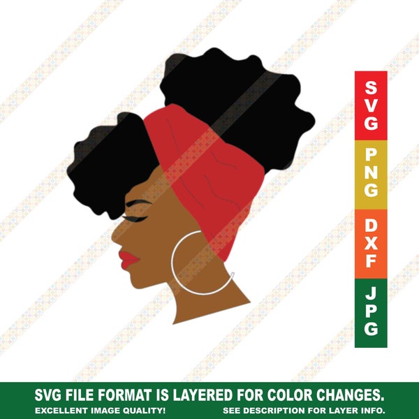Afro Puff Hair Svg - Etsy
