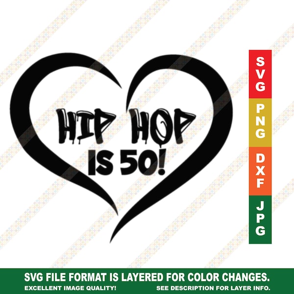 50th Anniversary of Hip Hop Tshirts - Etsy