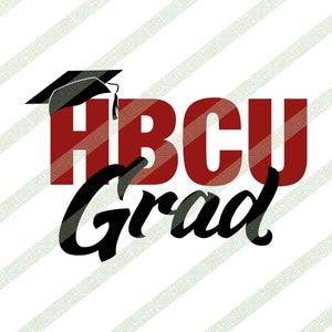 HBCU Grad Alumni SVG Graduation Cap JPEG Digital Download for - Etsy