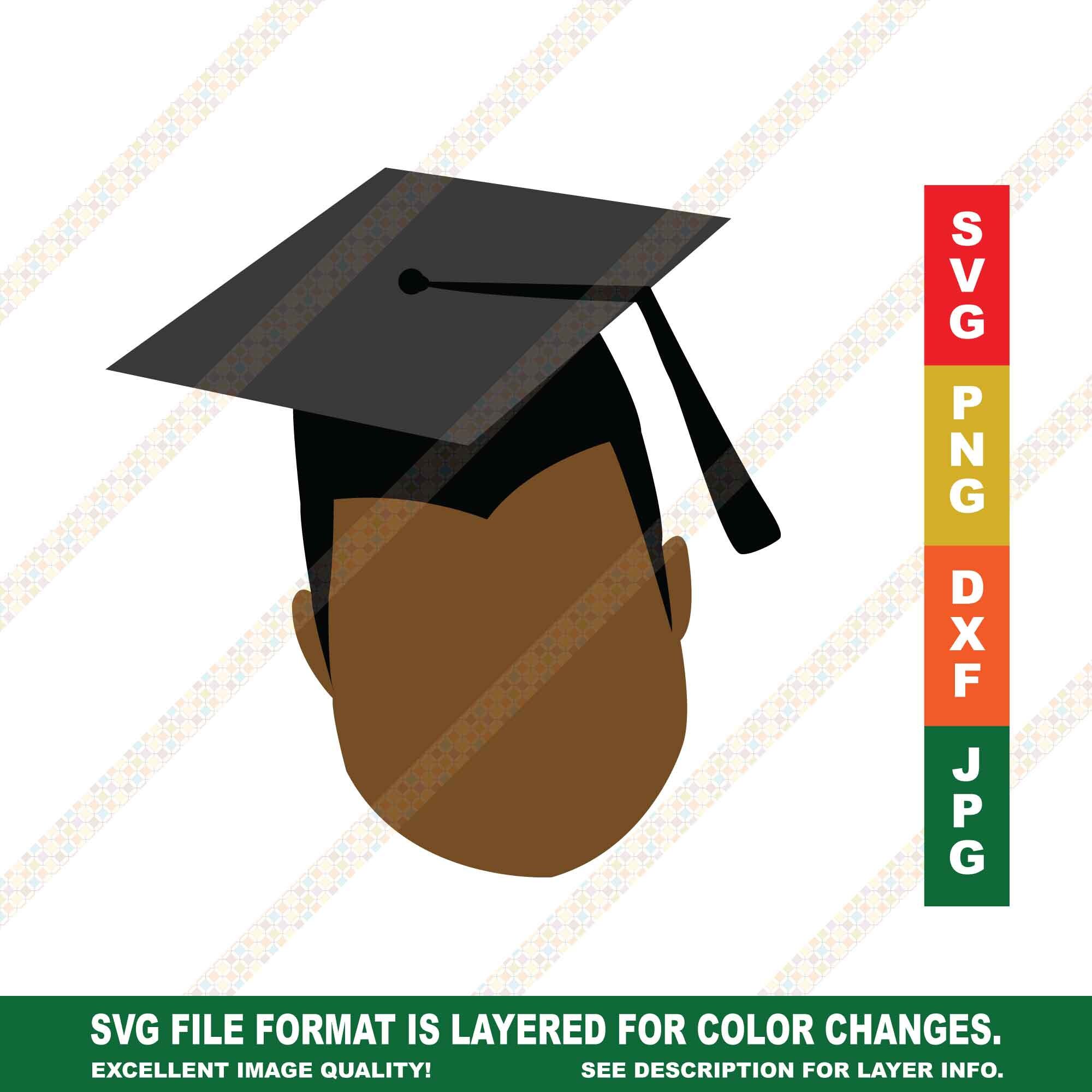 Male Graduate Silhouette