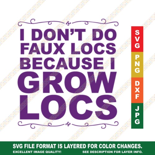 Life is Better With Locs Svg Locs Hairstyle Svg Black in | Etsy