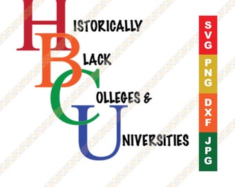 Future HBCU Grad SVG PNG Grad Alumni Cricut or Silhouette Cut File - Etsy