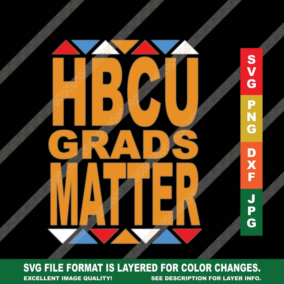 HBCU Grads Matter SVG DXF Cricut or Silhouette Cut File - Etsy