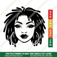 There is No Ugly Phase When Growing Locs or Dreadlocks Quote SVG Cricut ...
