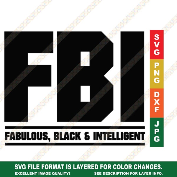 Fbi Svg - Etsy