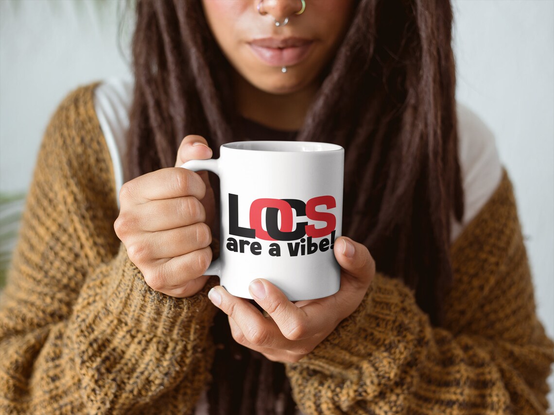 Locs Are a Vibe SVG - Loc'd Quote or Saying Download for Cricut or ...
