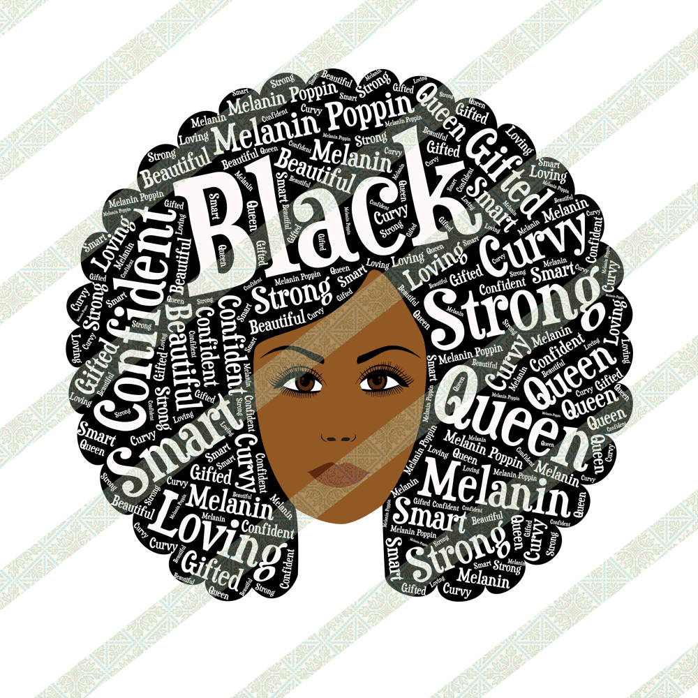 Afro Vector Word Art