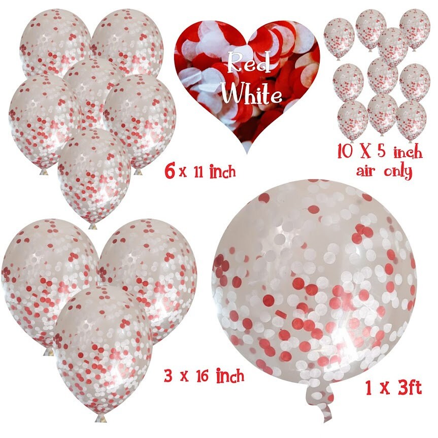Football Confetti Balloons in 4 Sizes Liverpool Manchester Everton West ...