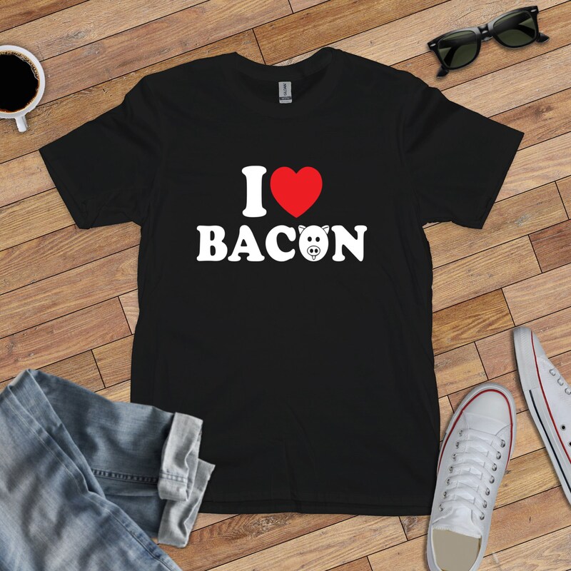 Bacon T Shirt - Etsy