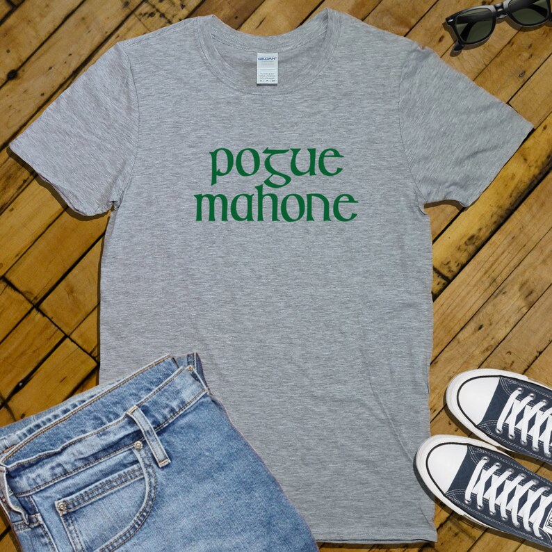 Pogue Mahone T-shirt Various Sizes and Colours - Etsy