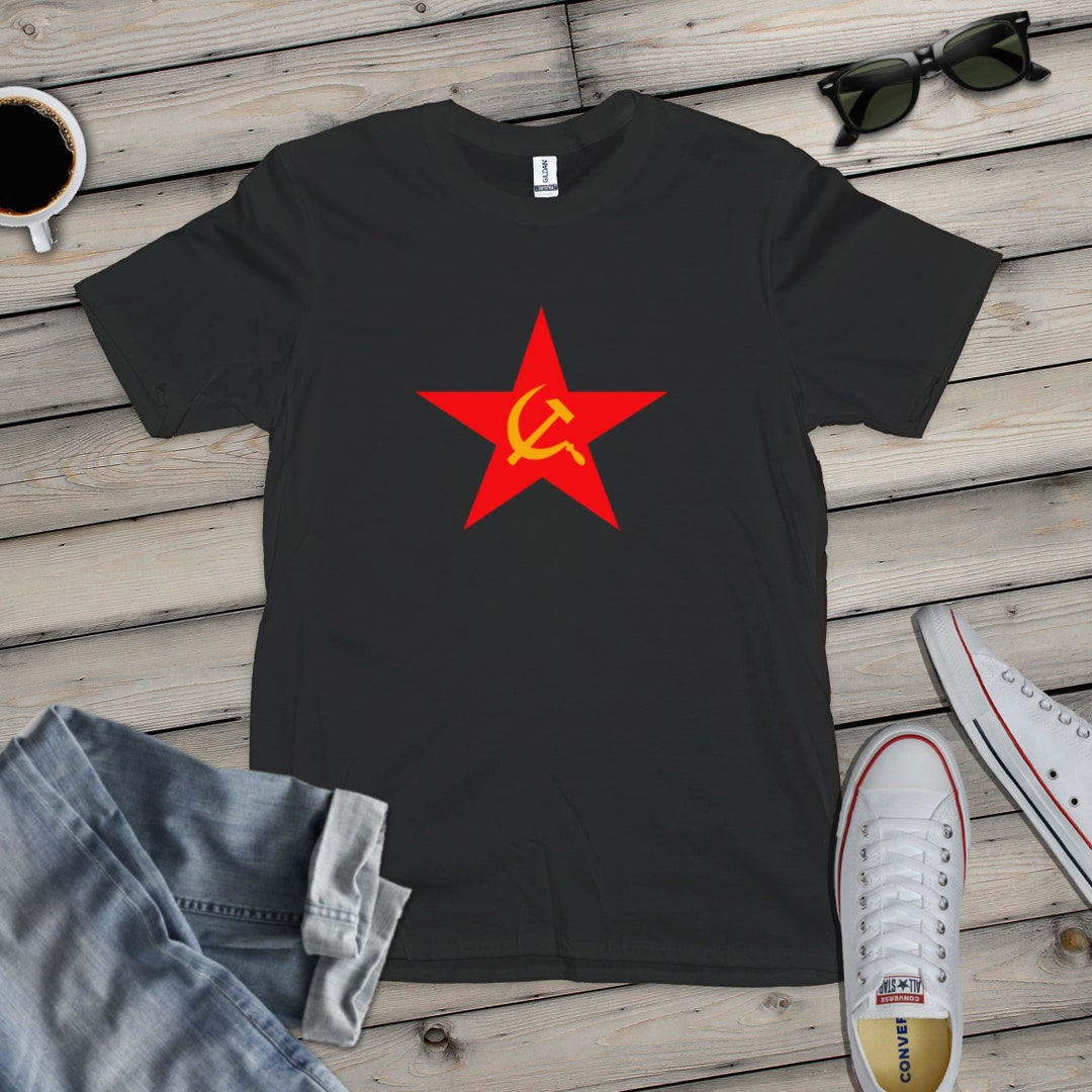 Soviet Star / Hammer and Sickle T-shirt Various Sizes and Colours - Etsy