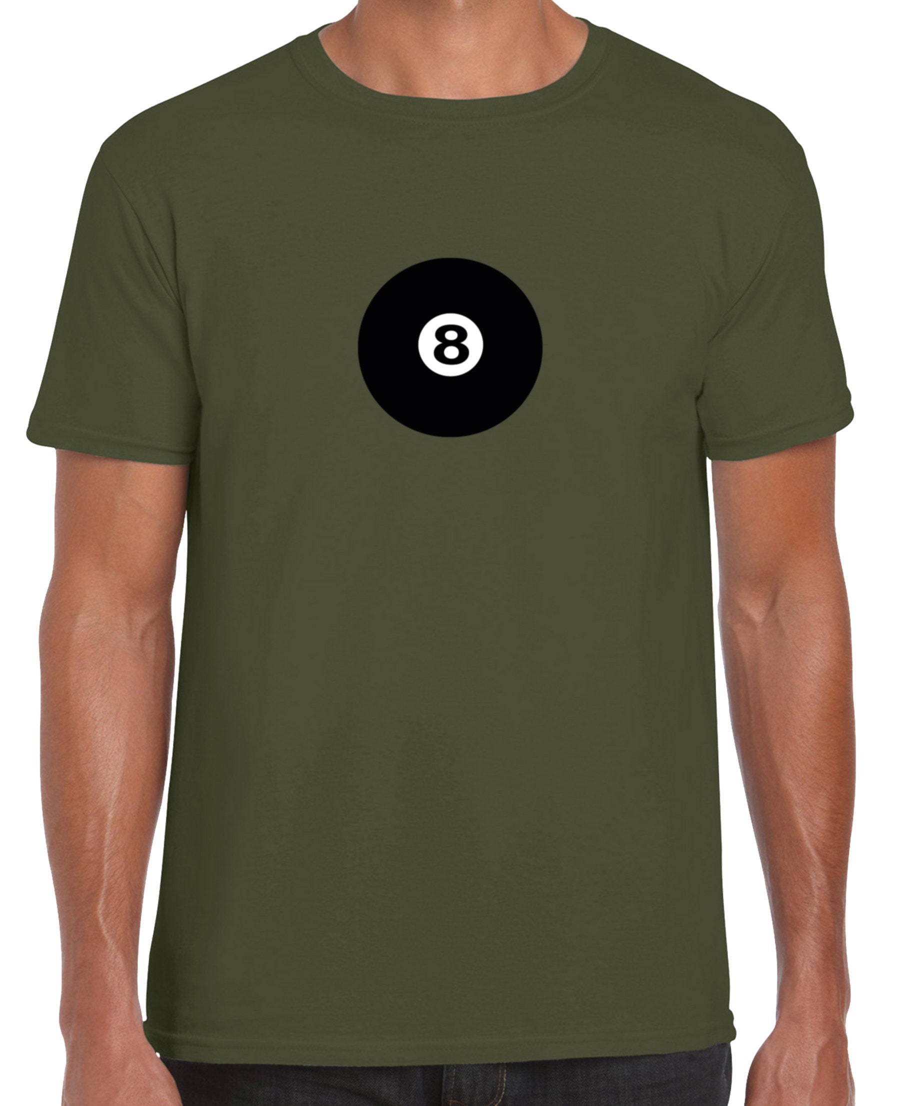 8-ball T-shirt Various Sizes and Colours | Etsy