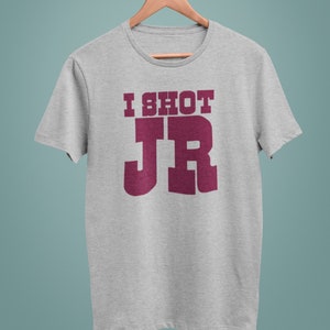 I Shot JR T-shirt Various Sizes and Colours Dallas Texas 80s TV Retro ...