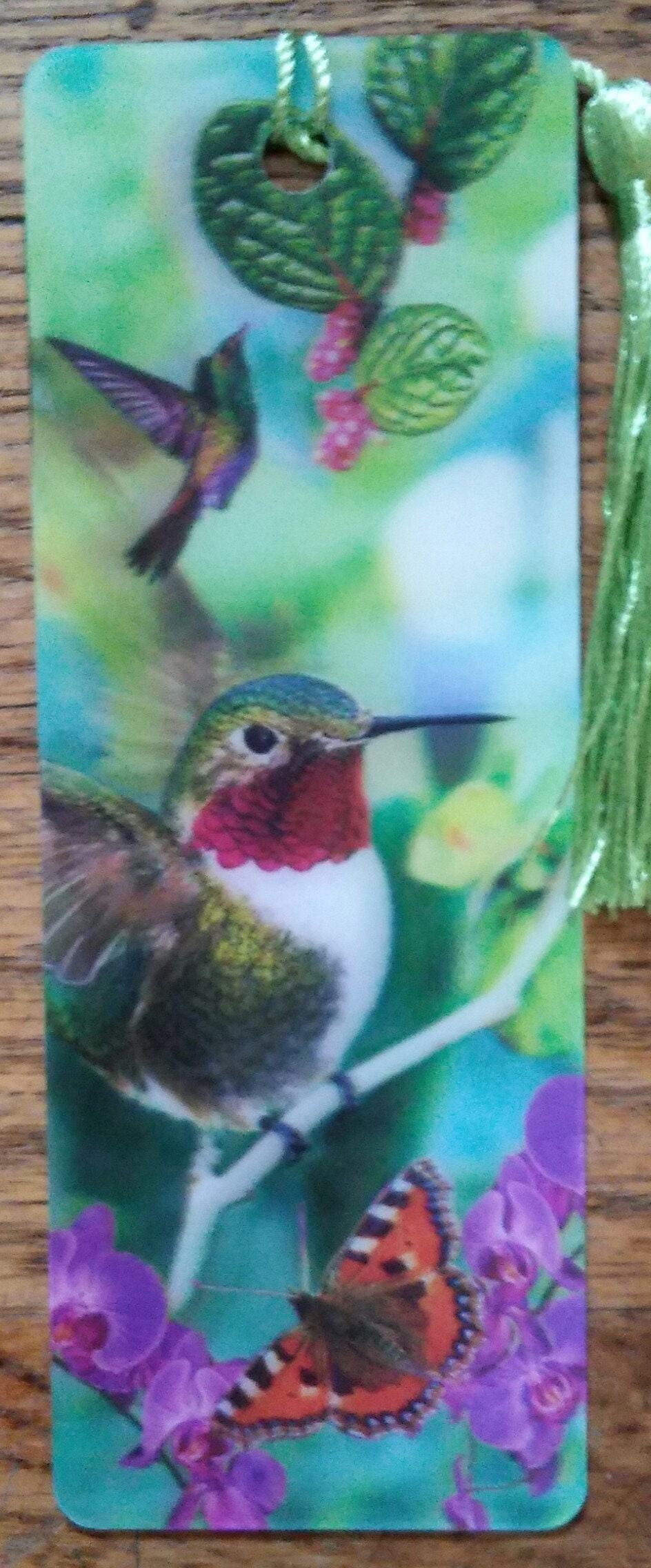 Hummingbird Bookmark 3D Holagram - Etsy