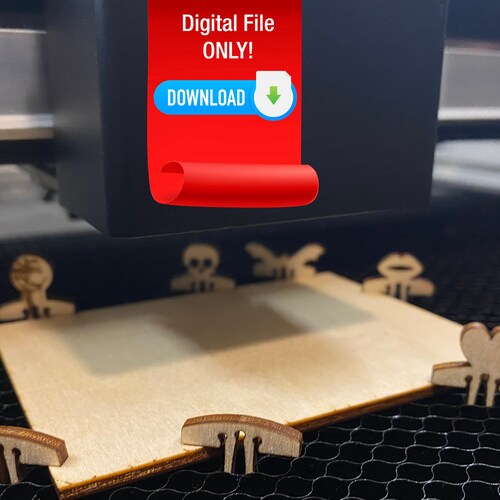 Glowforge Pins for Holding Material in the Tray DIGITAL FILE - Etsy