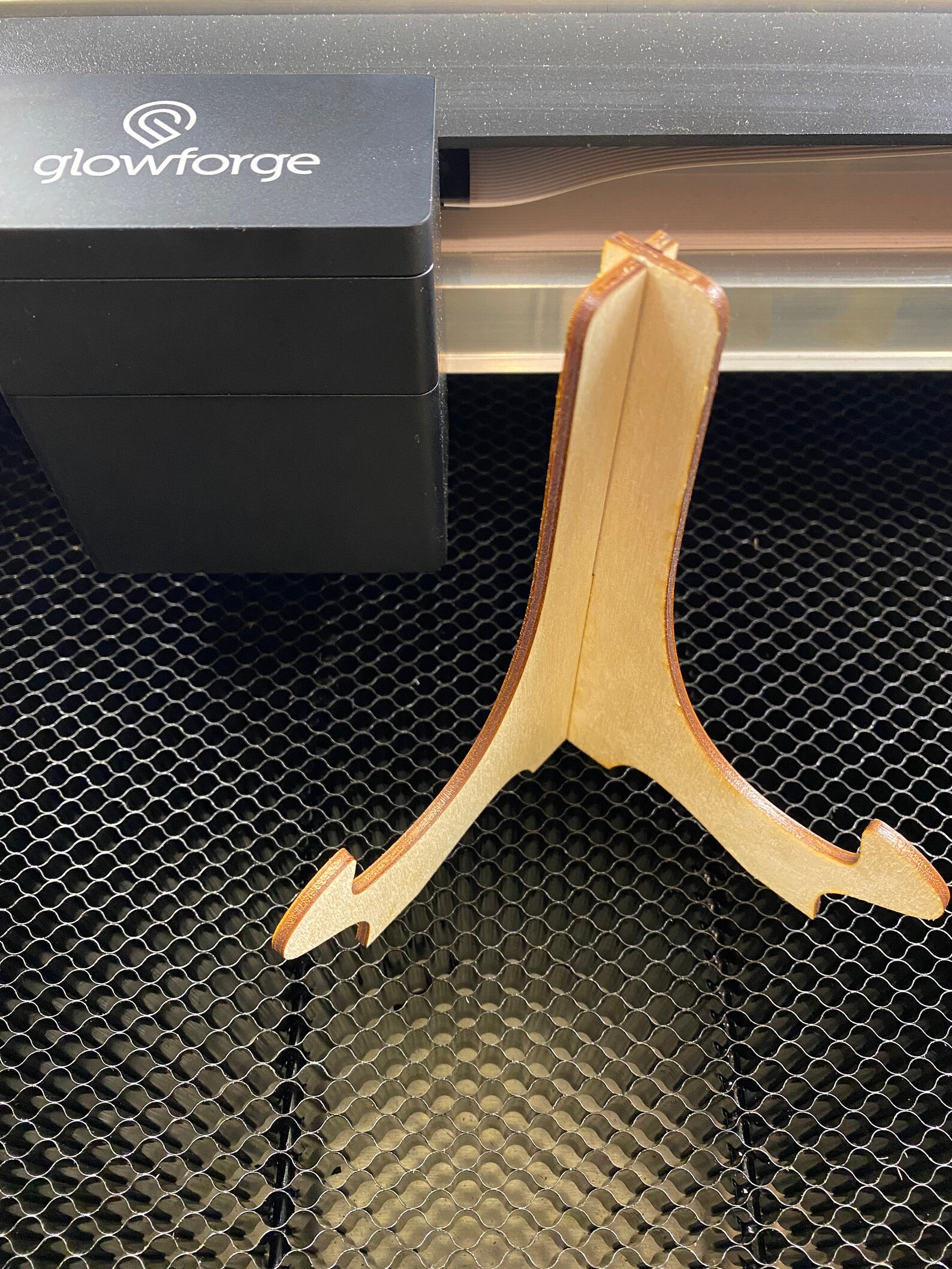 Svg File Plate Stand Design for Cnc Laser Cutter Easel - Etsy