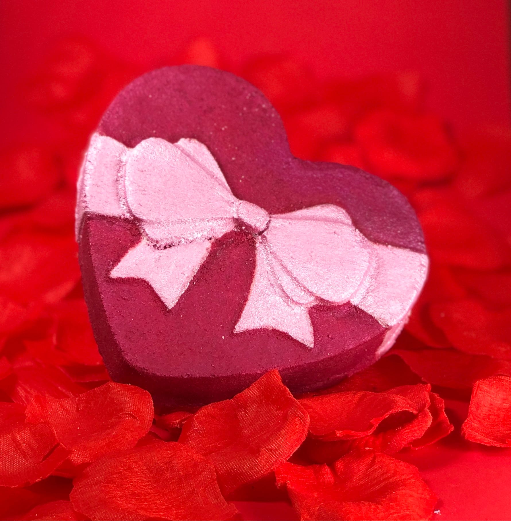 Pink Bow Heart - Etsy