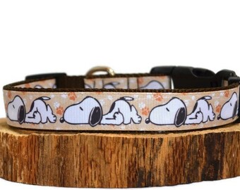 Snoopy Dog Collar | Etsy