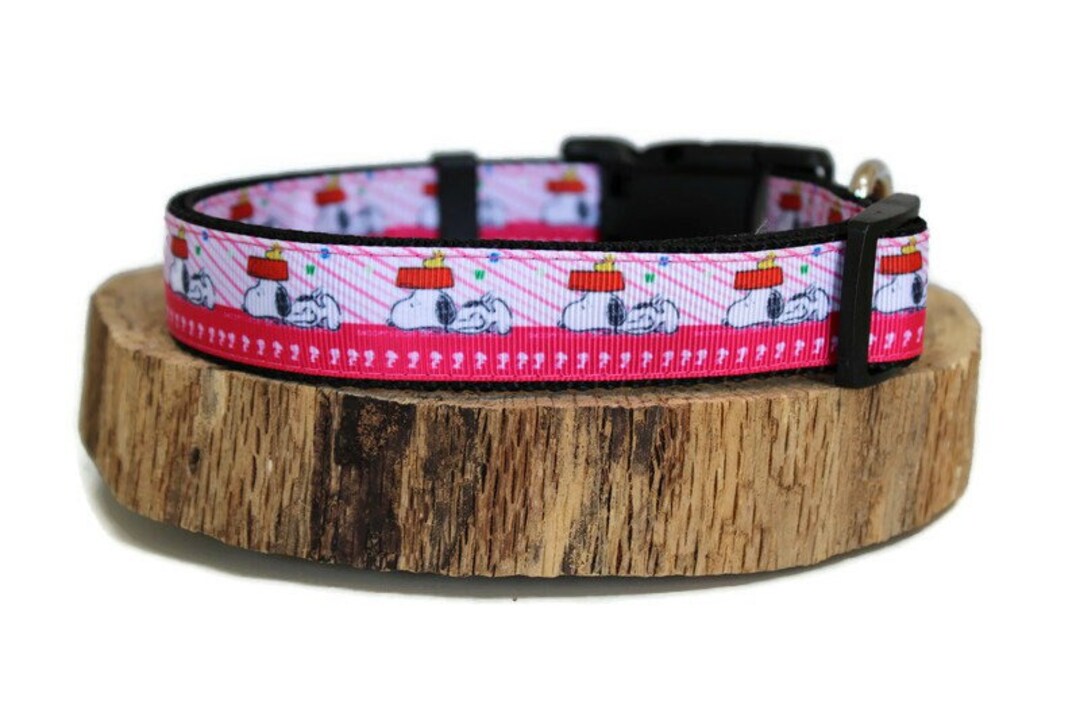 Lazy Snoopy Dog Collar - Etsy