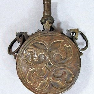 North African Black Powder Flask - Sudan 19th Century - Etsy