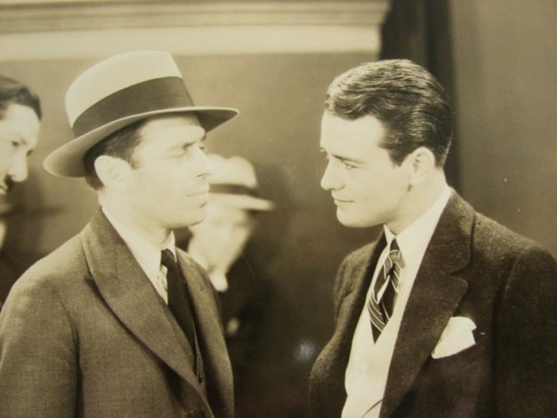 3 Original Film Photos, Doorway to Hell 1930, Noel Madison, Jim Cagney ...