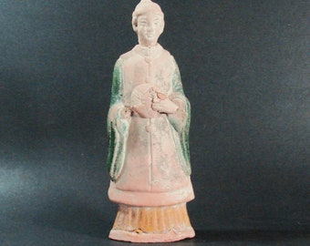 Tang Figure of Dancer of Imperial Court Attendant, Long Robe With ...