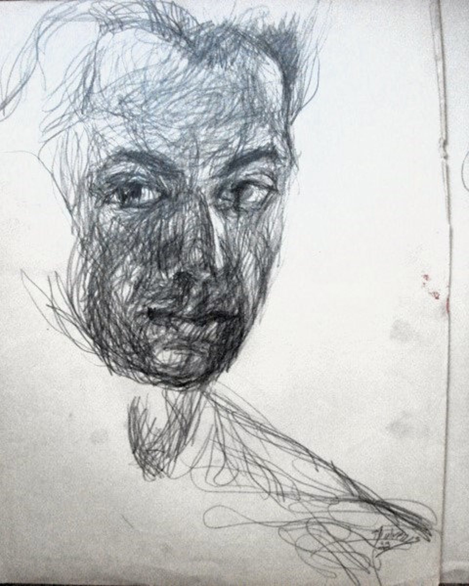 Fabulous Drawings by Artist 1933, Swirling Lines, Wonderful Technique ...