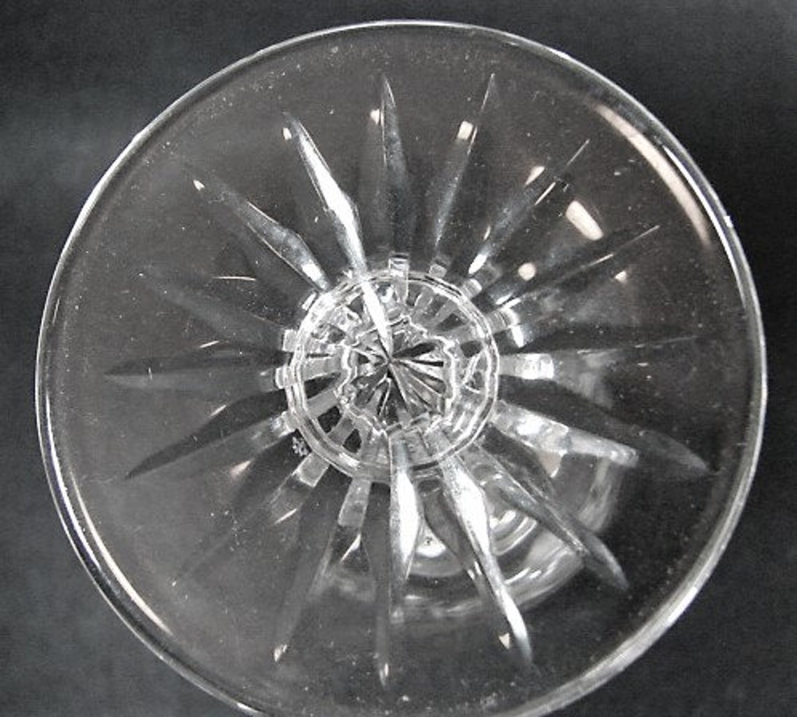 10 Rogaska Wine Glasses Queen Pattern Vintage Stemware 7 - Etsy