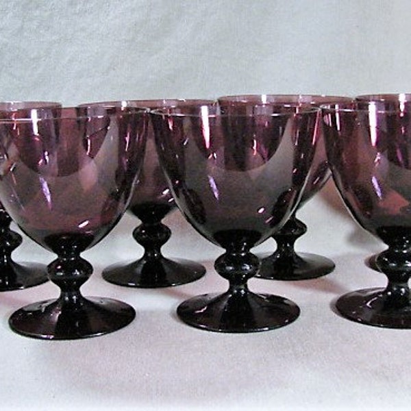 Amethyst Glasses - Etsy