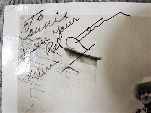 Original Gene Autry Signed Photo -champ and Guitar - 1950s - Etsy