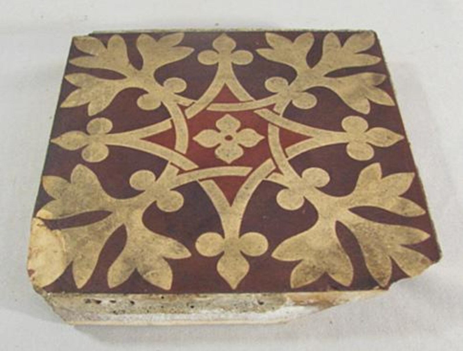 Minton & Co Tile, Architectural Floor or Wall, Neo-gothic Design, Muted ...
