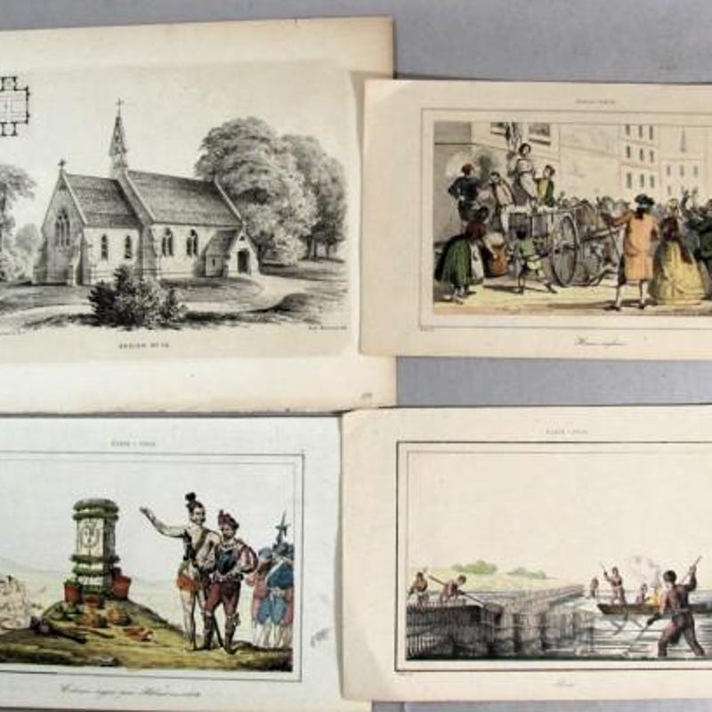 Early French Architecture - Etsy