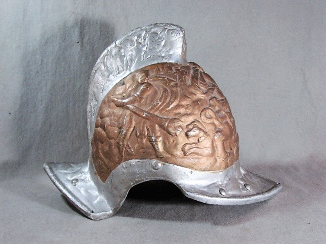 Medieval Burgonet Helmet Replica, Embossed Parade Helmet, Cast Silver ...