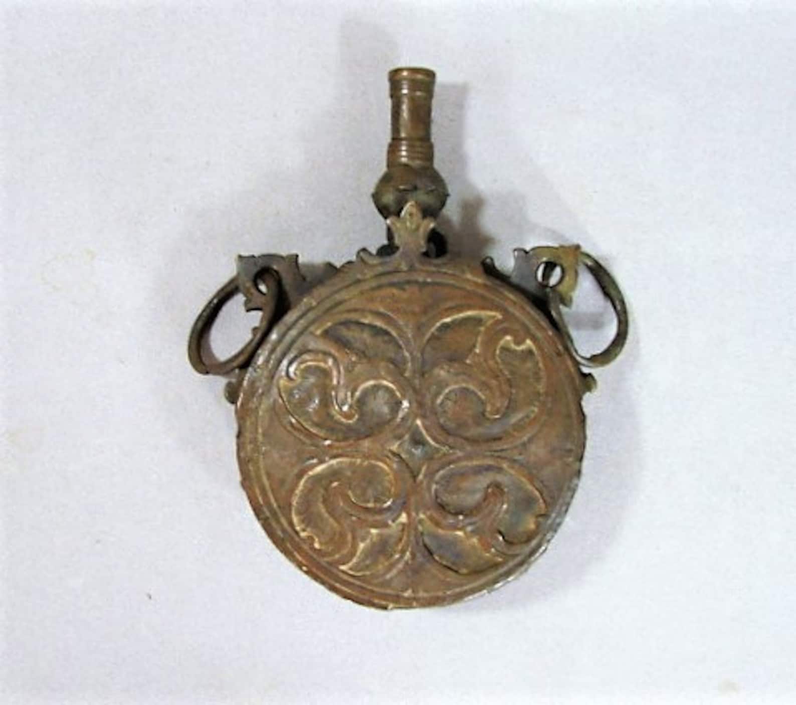 North African Black Powder Flask Sudan 19th Century | Etsy