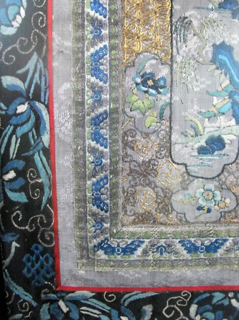 Large Framed Chinese Embroidery Late Qing Fine Detail | Etsy