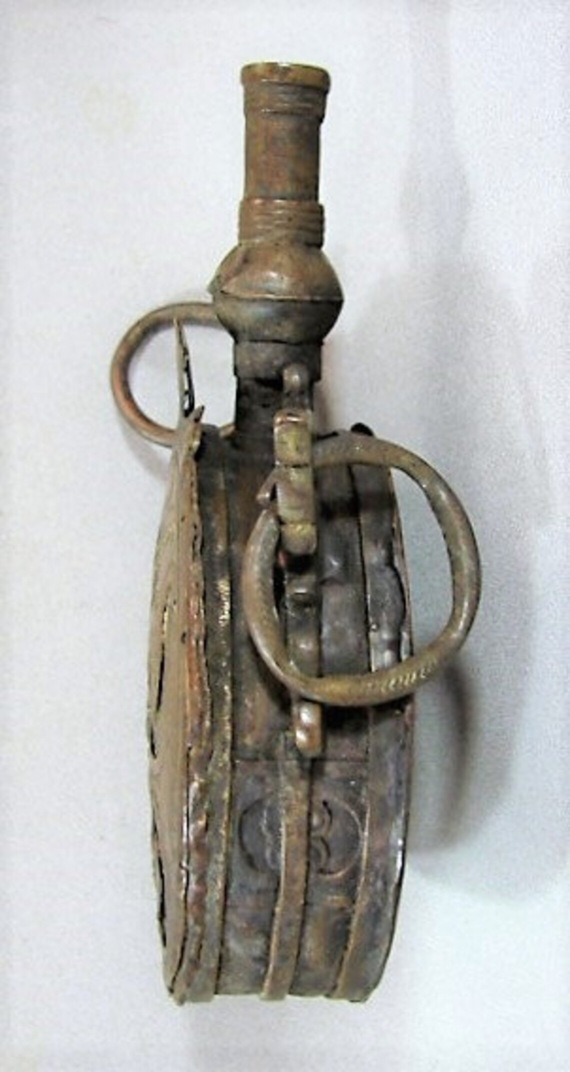 North African Black Powder Flask Sudan 19th Century | Etsy