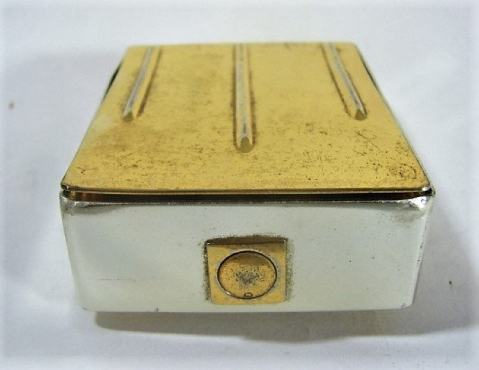 8 Day Lecoultre Travel Alarm Clock, Brass and Chrome MCM - Etsy