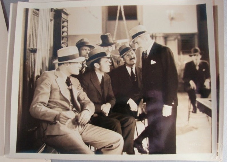 3 Original Film Photos, Doorway to Hell 1930, Noel Madison, Jim Cagney ...