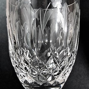 10 Rogaska Wine Glasses, Queen Pattern, Vintage Stemware, 7 3/4" - Etsy