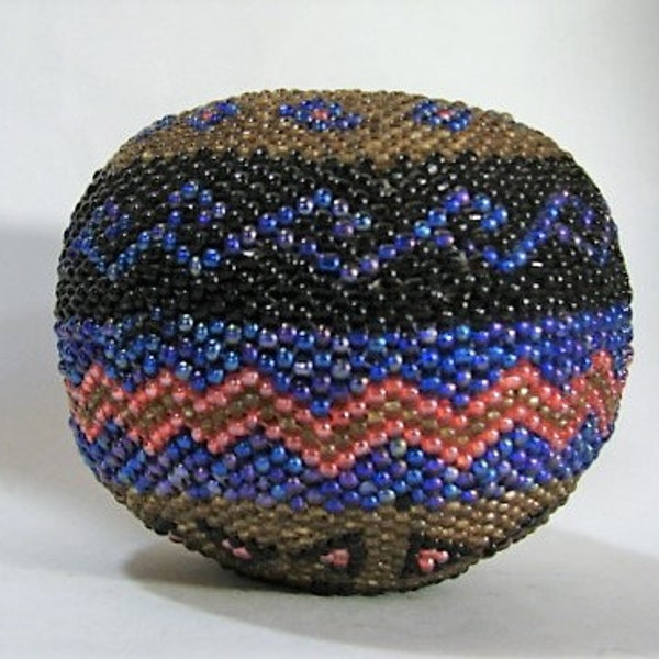 Beaded Basket - Etsy