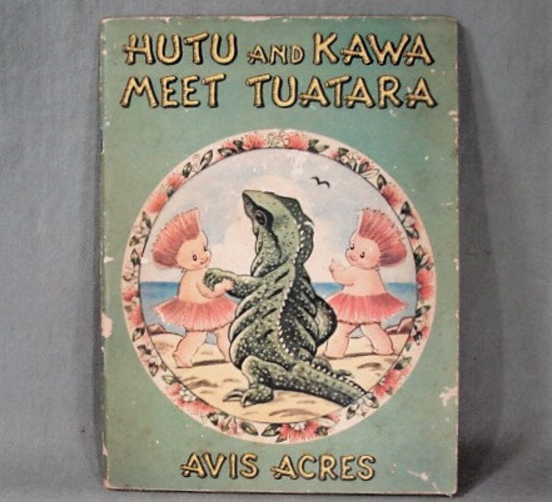New Zealand Child's Book, Hutu and Kawa Meet Tuatara, 1956, Wonderful ...
