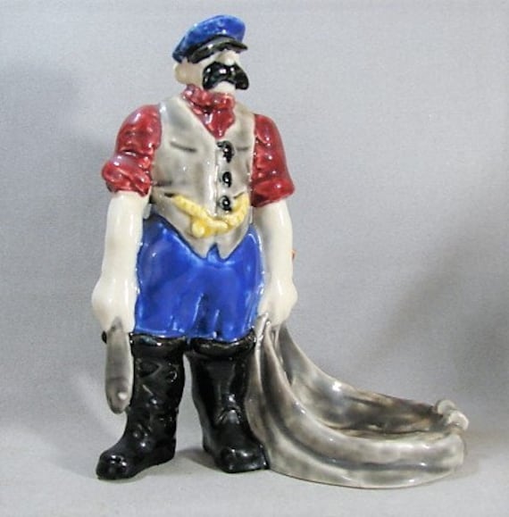 Coll Pottery Porcelain Fisherman Isle of Lewis Scotland - Etsy