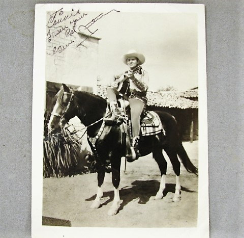 Original Gene Autry Signed Photo -champ and Guitar - 1950s - Etsy