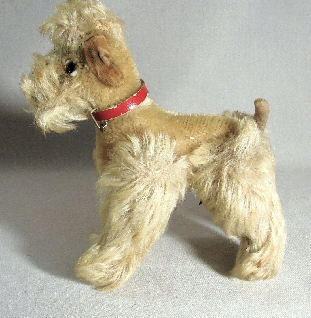 Snobby Poodle by Steiff, Jointed Figure With Glass Eyes, 1950s - Etsy