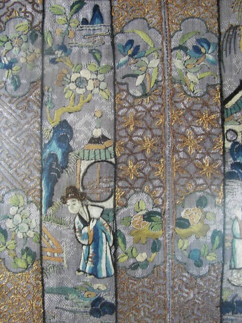 Large Framed Chinese Embroidery Late Qing Fine Detail | Etsy