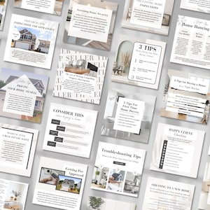 50 Real Estate Buyer and Seller Tips Instagram Posts, Realtor Tips ...